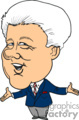 Bill Clinton Cartoon Drawing