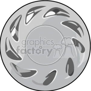3 Hubcap clipart - Graphics Factory