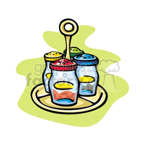 Spice Rack Clipart